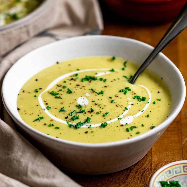 Potato & Leek Soup – Dinner With Ease